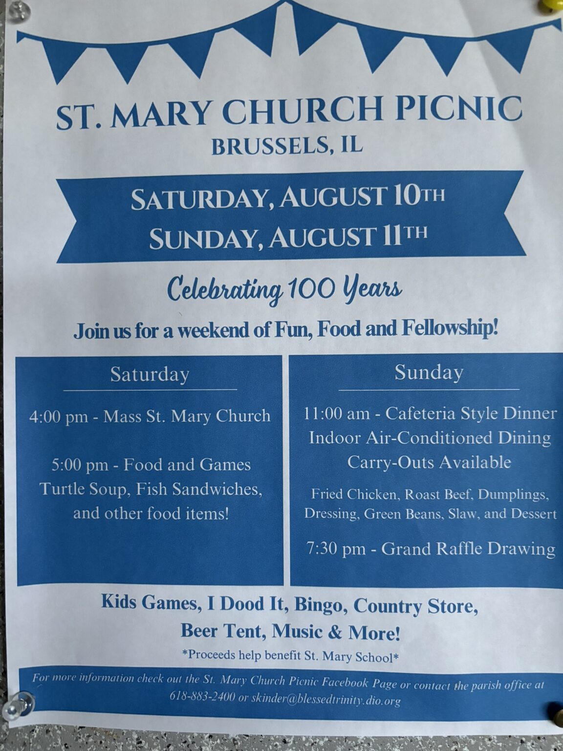 St. Mary’s Church Picnic - Calhoun County Illinois